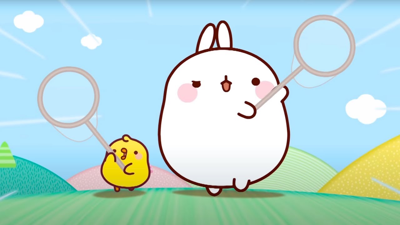 Molang y Piu Piu atrapando mariposas | Temporada 1 Episodio 16 ...