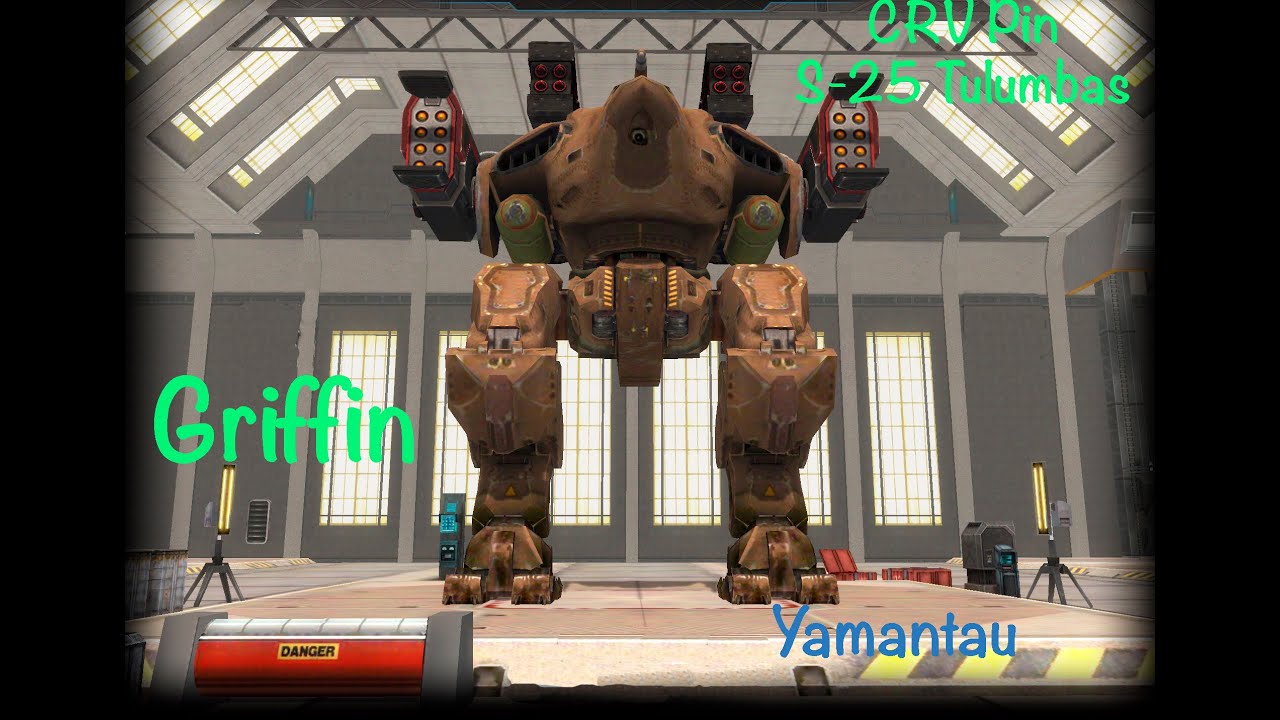 Griffin/CRV Pin/S-25 Tulumbas. (Yamantau) War Robots Gameplay. - YouTube