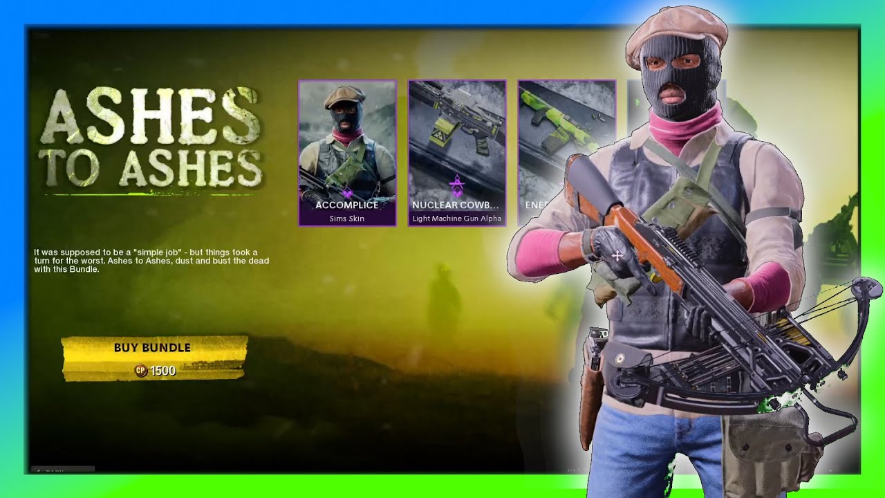 Ashes to Ashes Bundle Walkthrough | Accomplice Skin for Sims Cold War ...