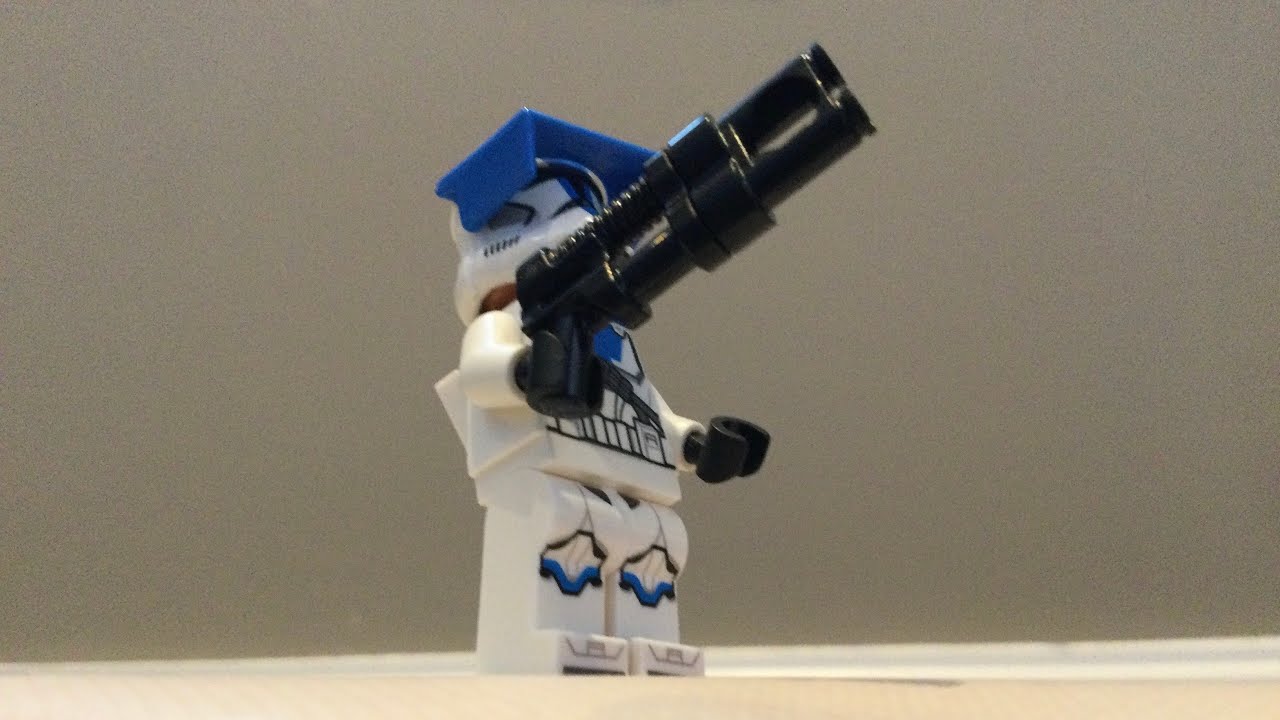 Clone Trooper VS Soldier │ Stop Motion Lego Fight Scene Scrap Cobi ...