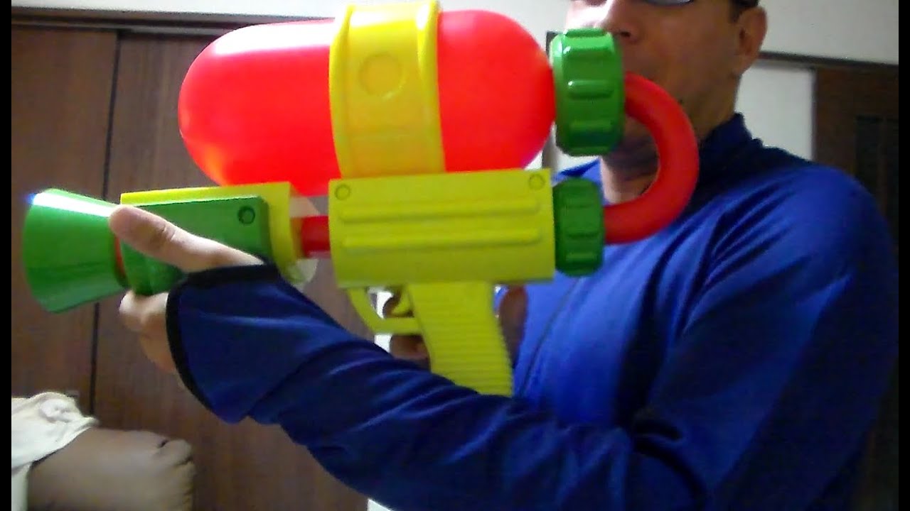 Splatoon water gun vlog - YouTube