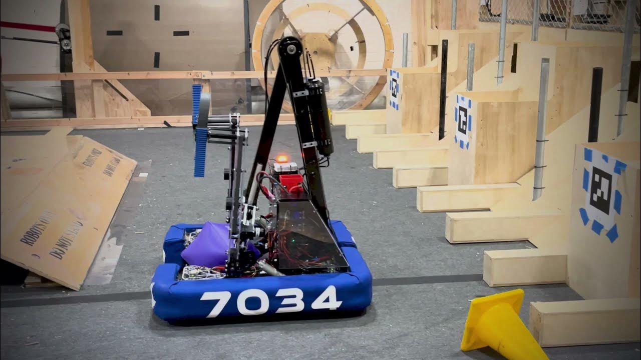 FRC Team 7034 - 2023 Robot Reveal (Part 1) - YouTube