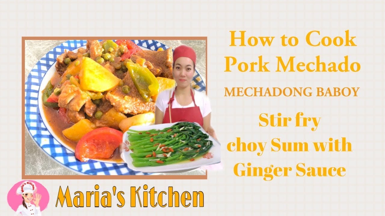 Mechadong Baboy Recipe | Pork Mechado | How to cook Mechado | by Maria ...