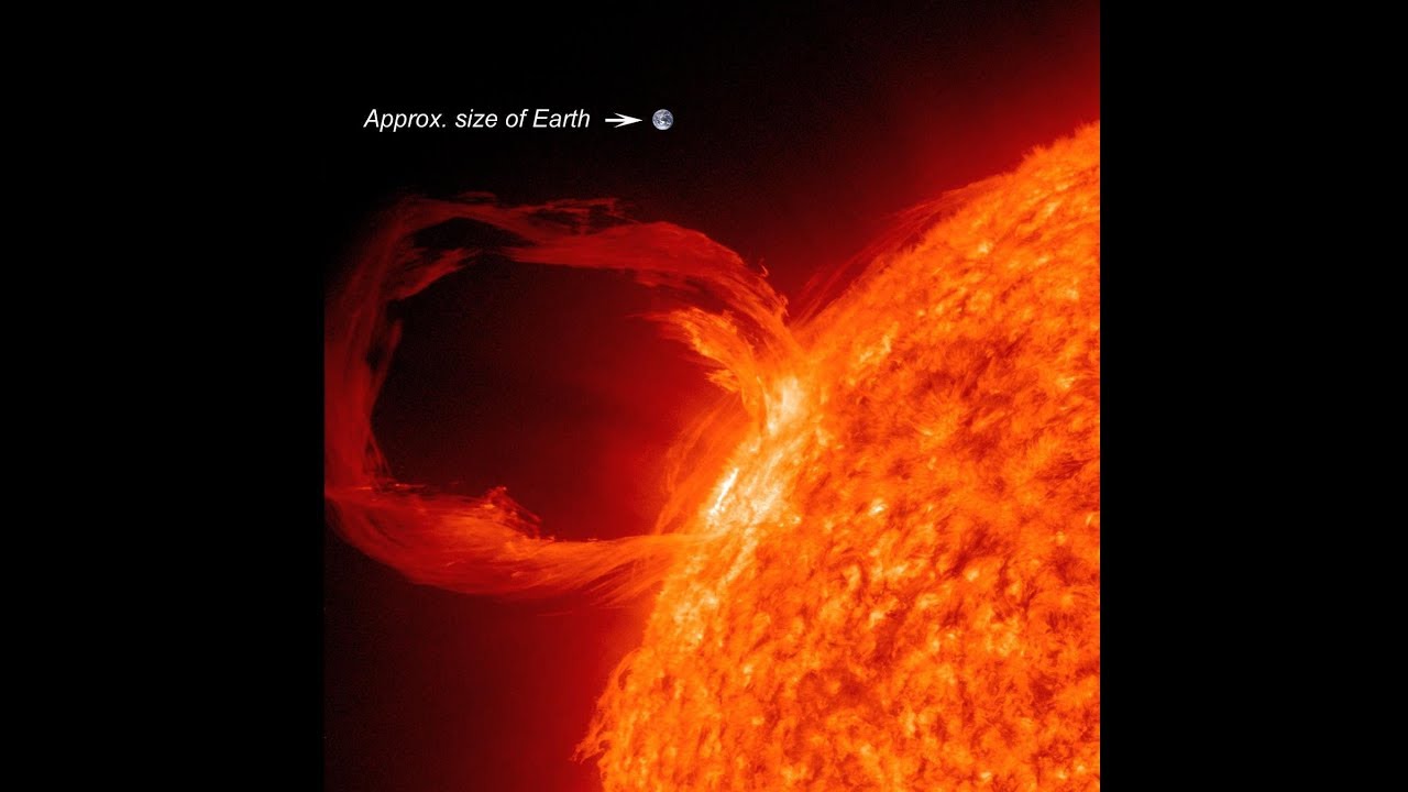 MASSIVE SOLAR PROMINENCE Dancing on Our SUN! New Cycle Sun Spot Forming ...