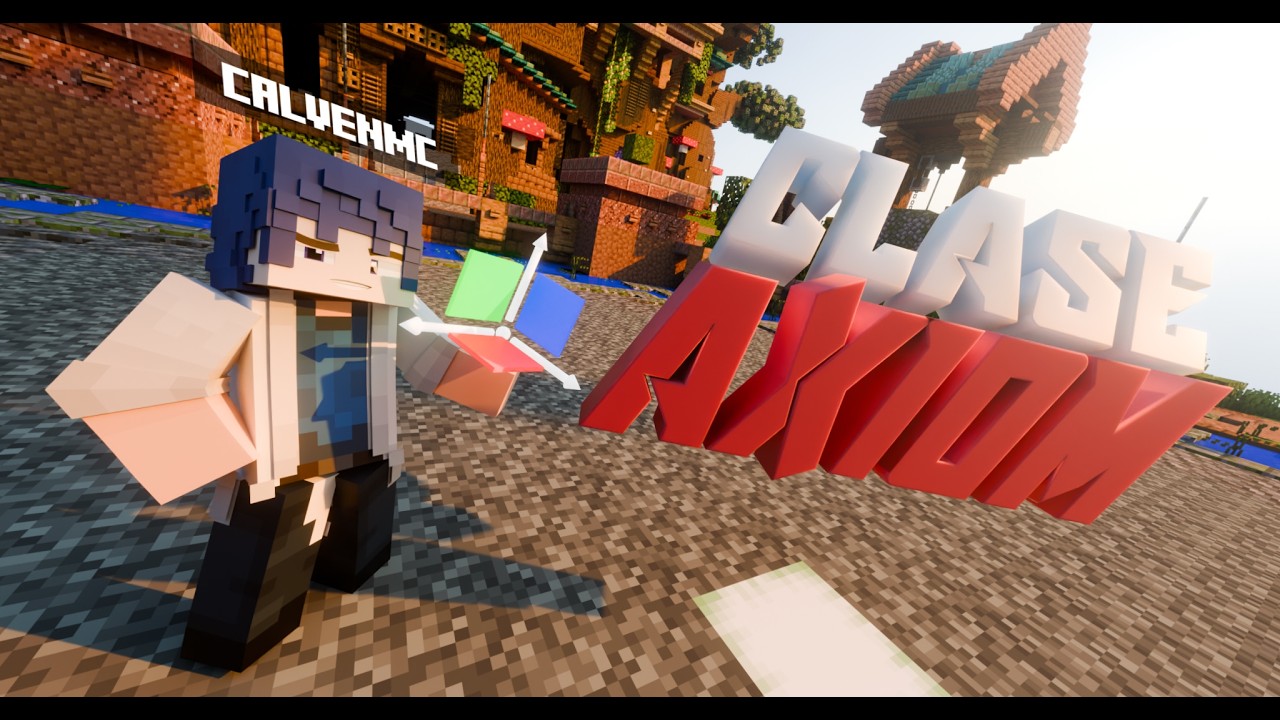 AXIOM EN MINECRAFT | EXPANDE TUS CONOCIMIENTOS con @calvenmc #minecraft ...