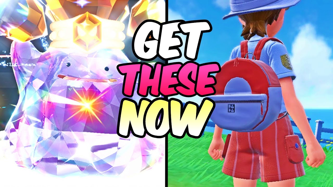 Get Exclusive Bag Accessory NOW & 5 Star Ditto Raids in Pokemon Scarlet ...