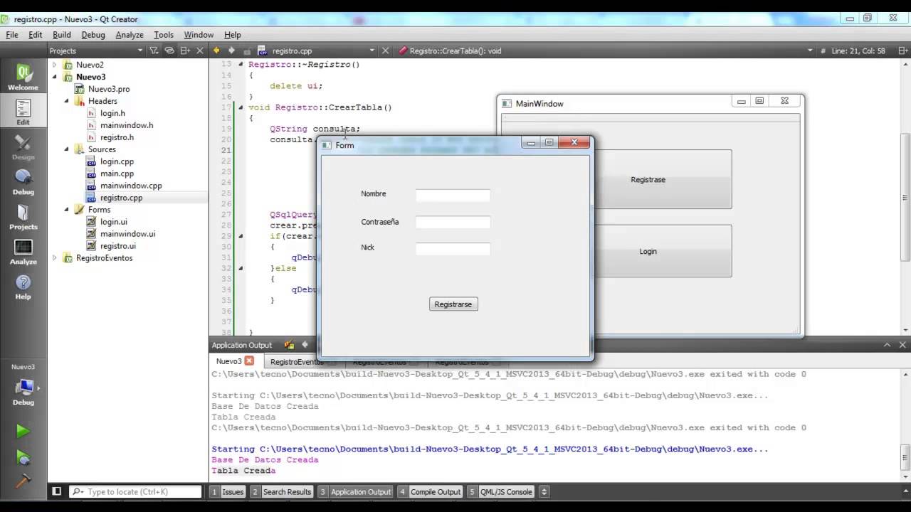Tutorial Sqlite Con Qt Creator Parte 1 Youtube 1524
