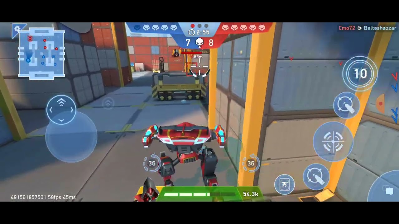Me vs 5.1k sp player, bot duke out Mech Arena - YouTube