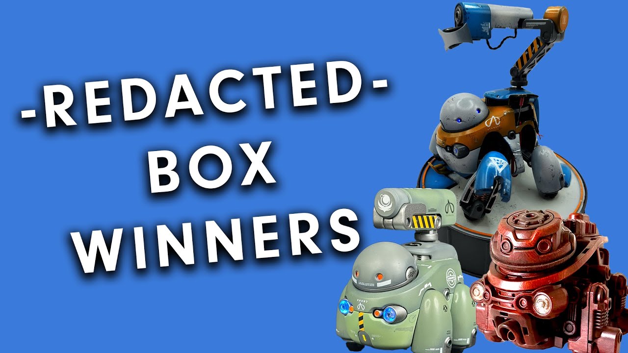 Redacted Box Winners! - YouTube