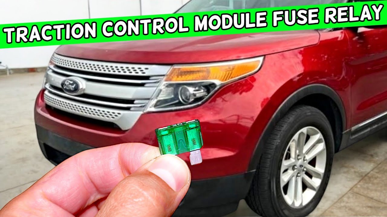 Ford Explorer Traction Control Module Fuse Relay Location Replacement ...