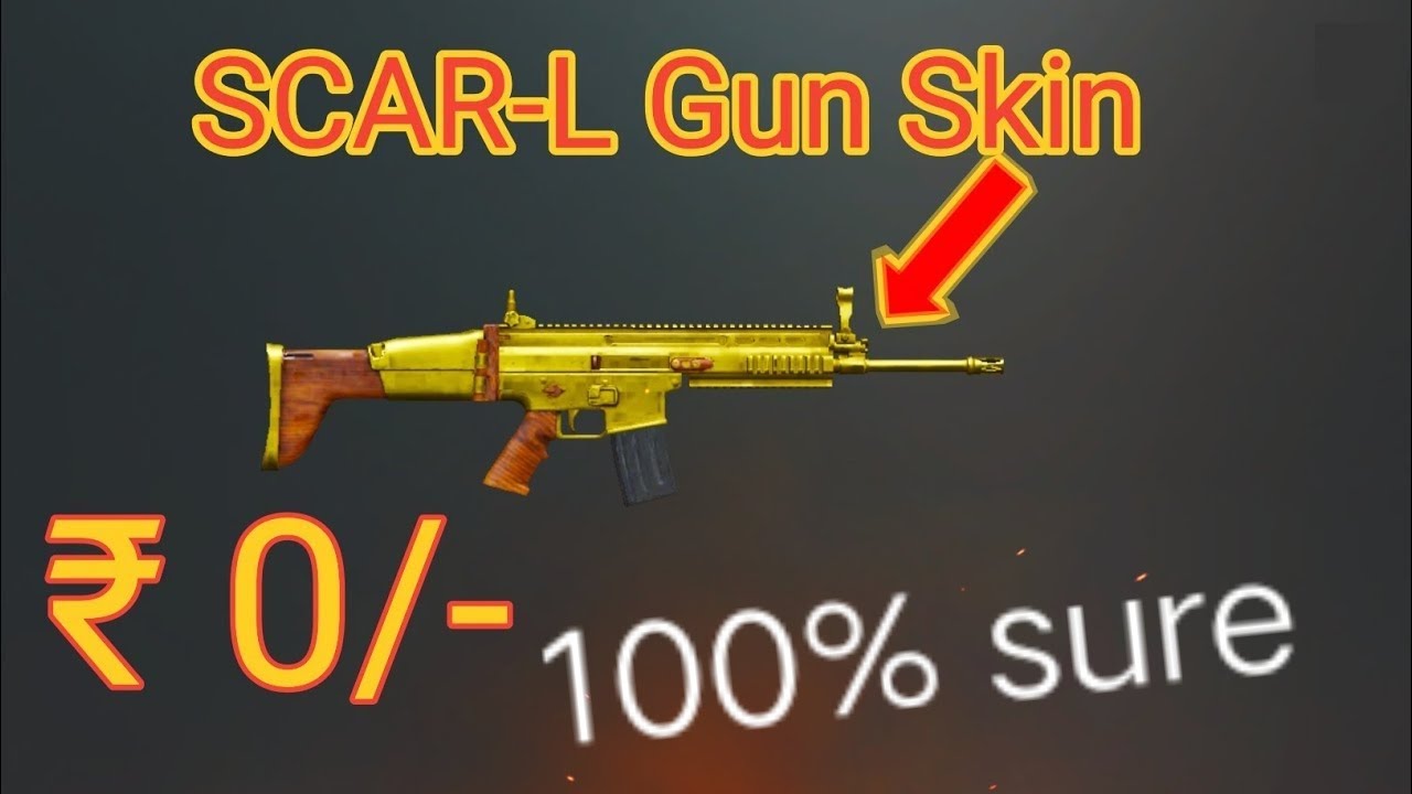 GET THE SCAR-L SKIN FOR FREE!! GO AND UNLOCK NOW FOR FREE !!!! - YouTube