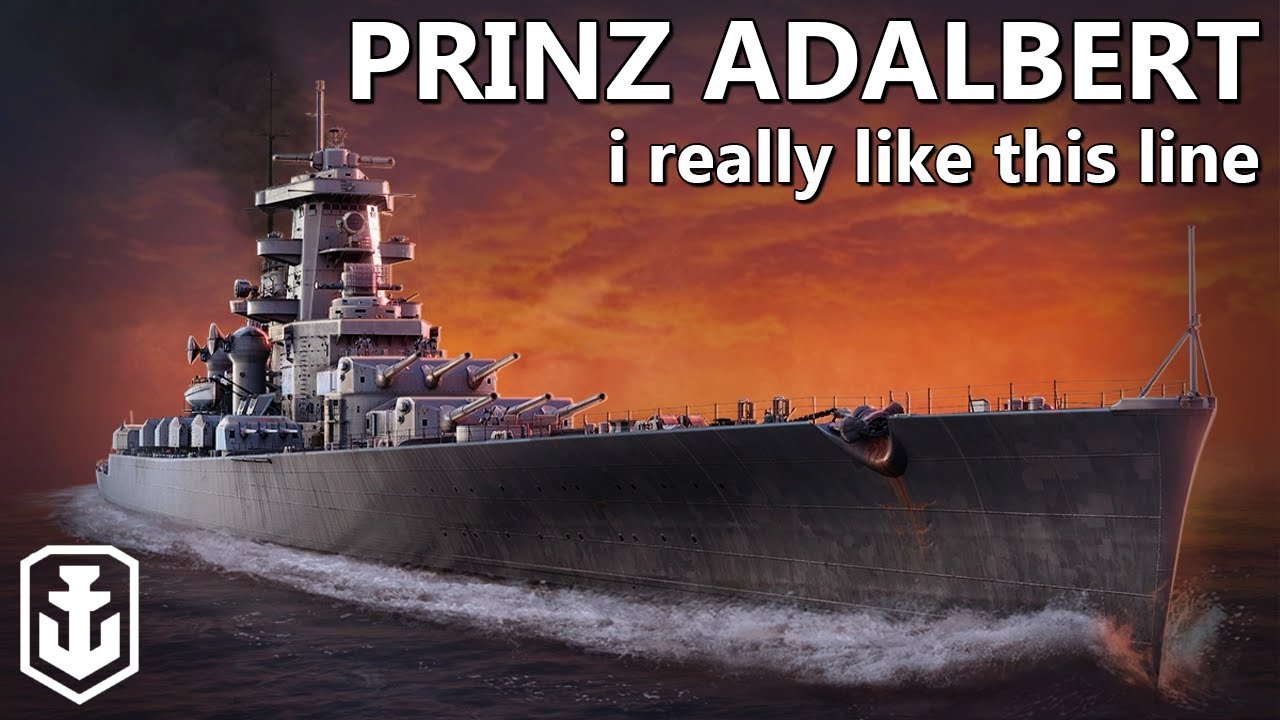 I'm Loving The New German Cruiser Line - Prinz Adalbert (World of ...