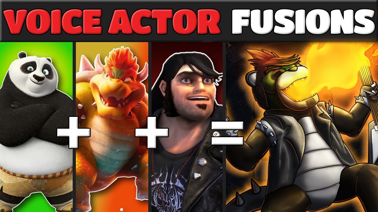 Drawing Voice Actor Fusions P2 (Mae Whitman, Jack Black, & Jim Cummings ...