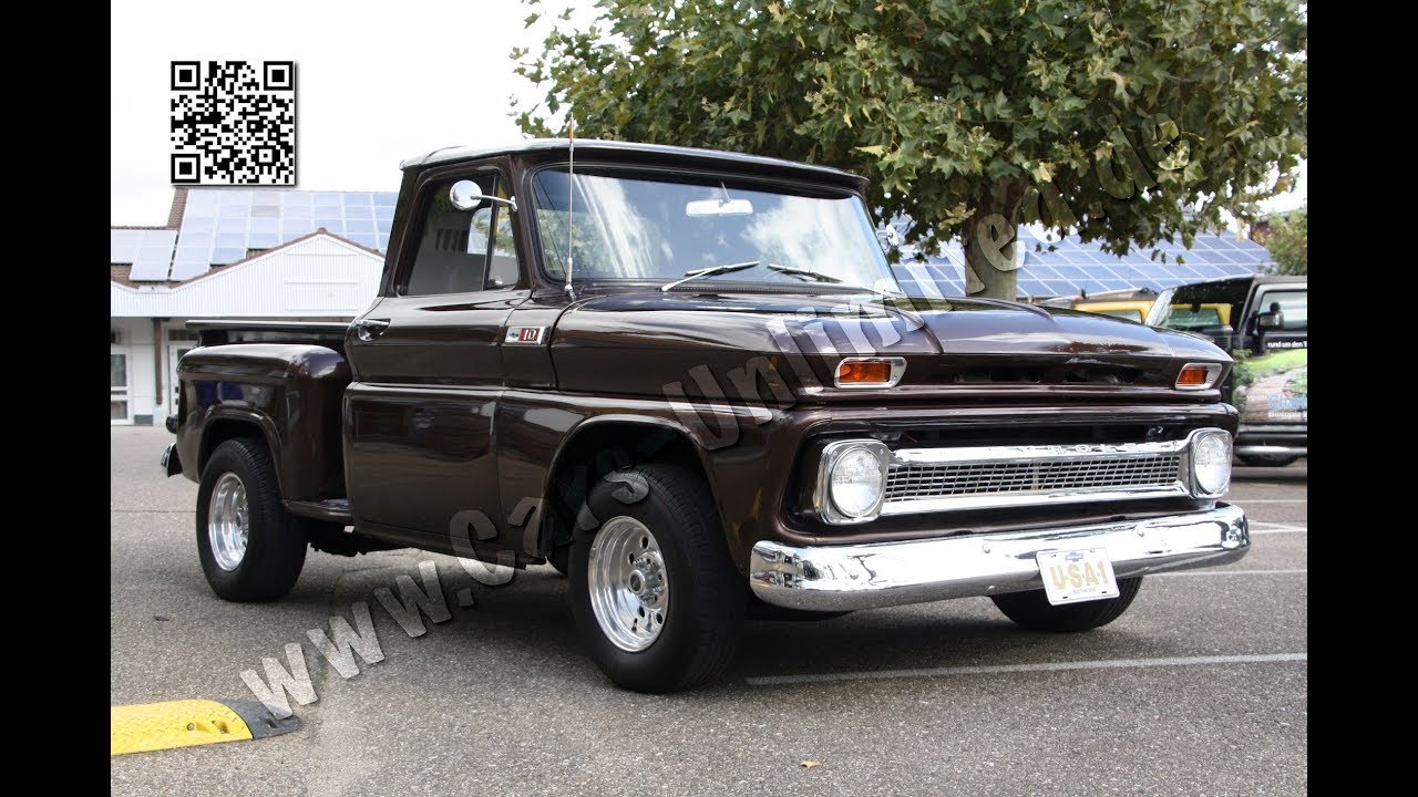 1966 Chevy C10 Stepside - YouTube