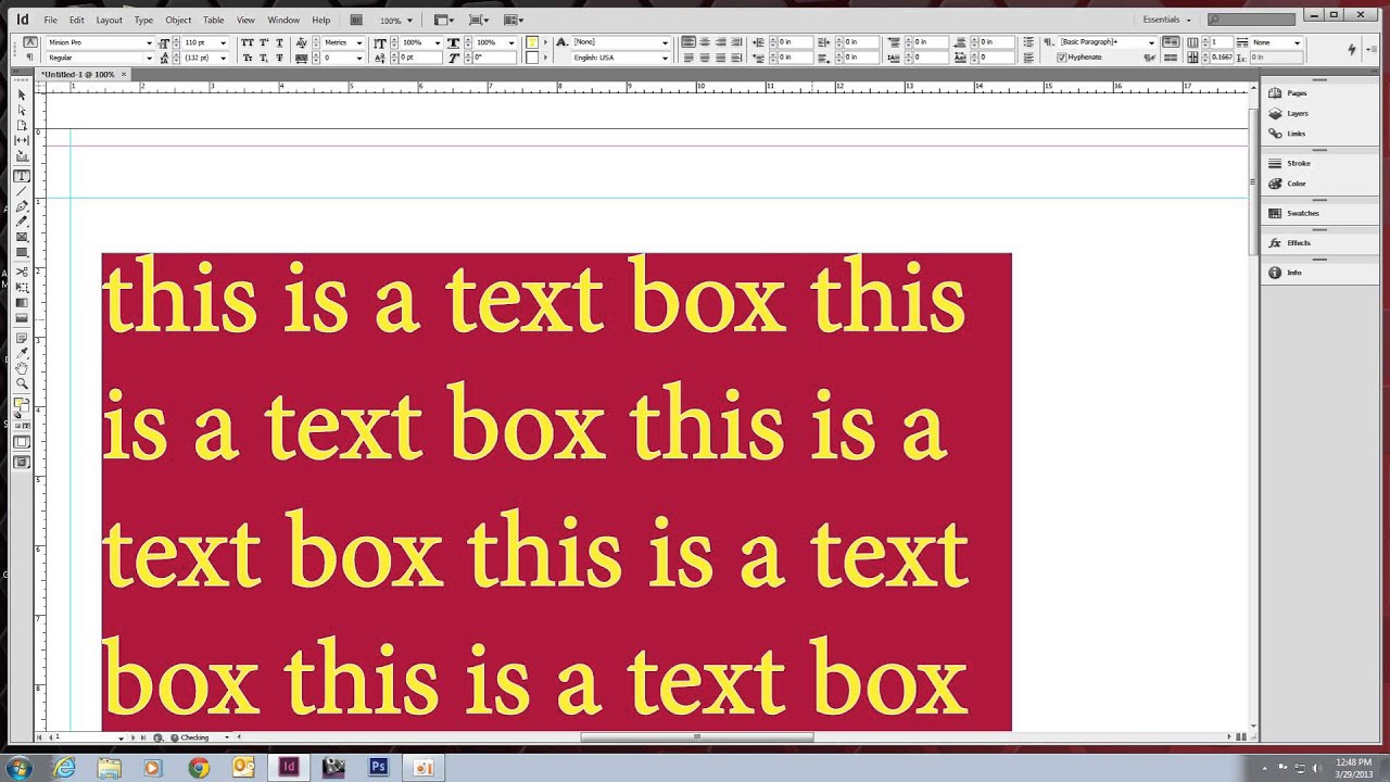 Adobe InDesign Setup And Text Boxes YouTube adobe-indesign-setup-and-text-boxes-youtube