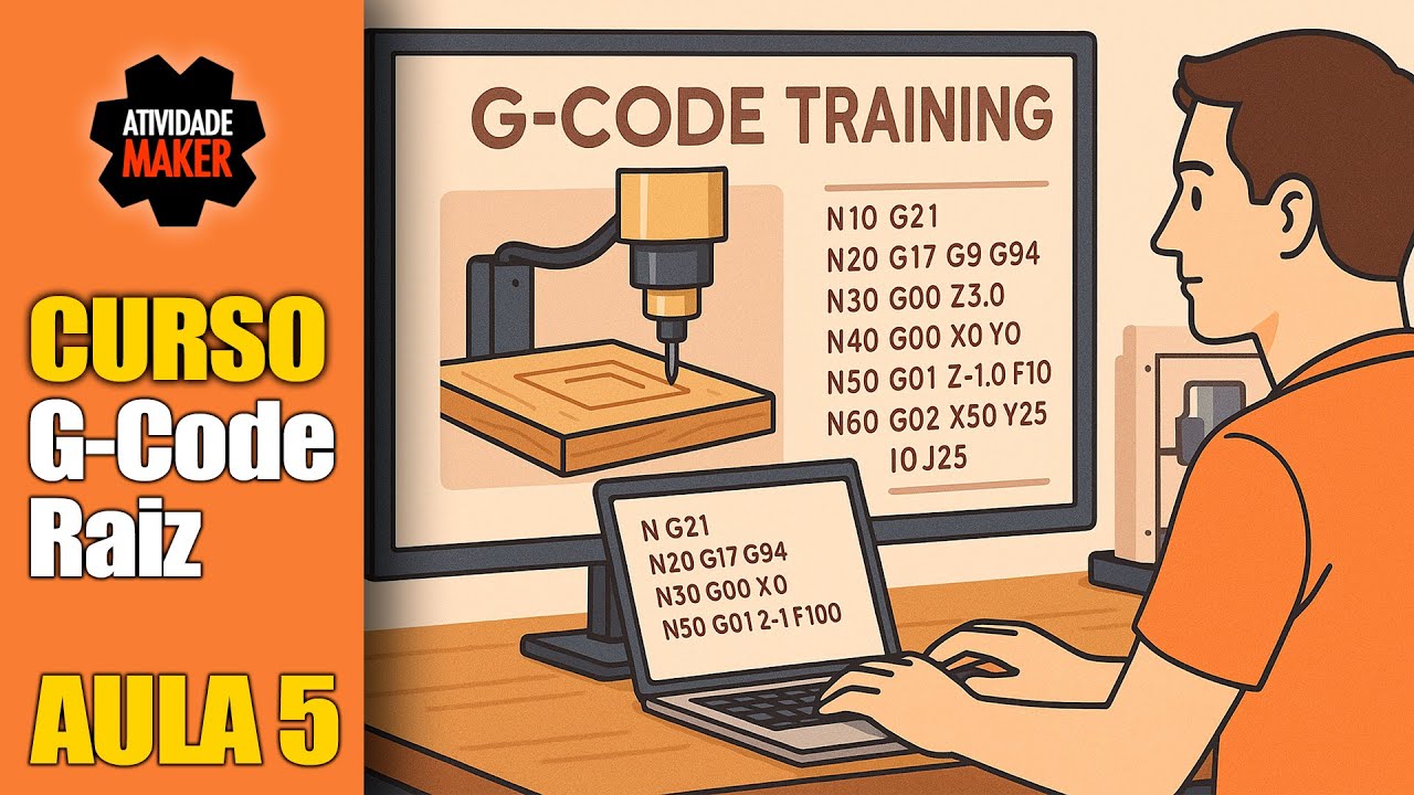Aprenda G-Code CNC Router – VARIÁVEIS - Aula 5 - YouTube