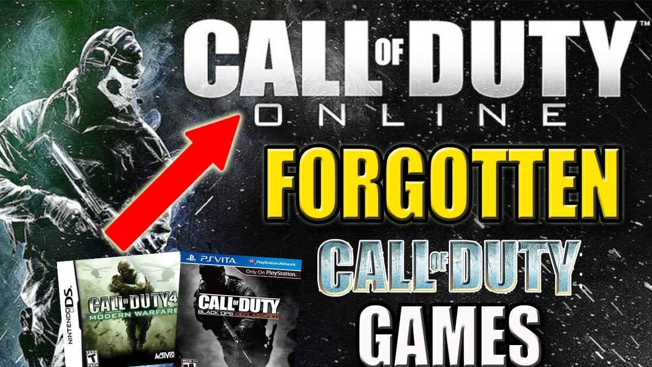 10 Call of Duty Games You Never Knew Existed - Forgotten Gaming - YouTube