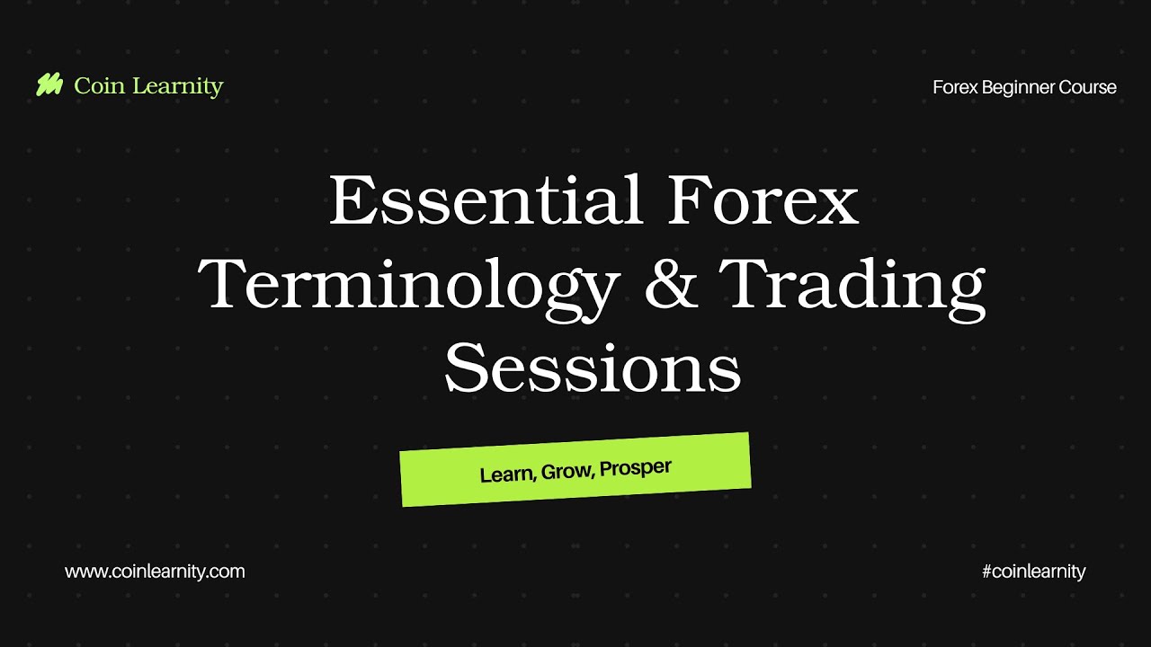 📊 Essential Forex Terminology & Trading Sessions – Master the Basics ...