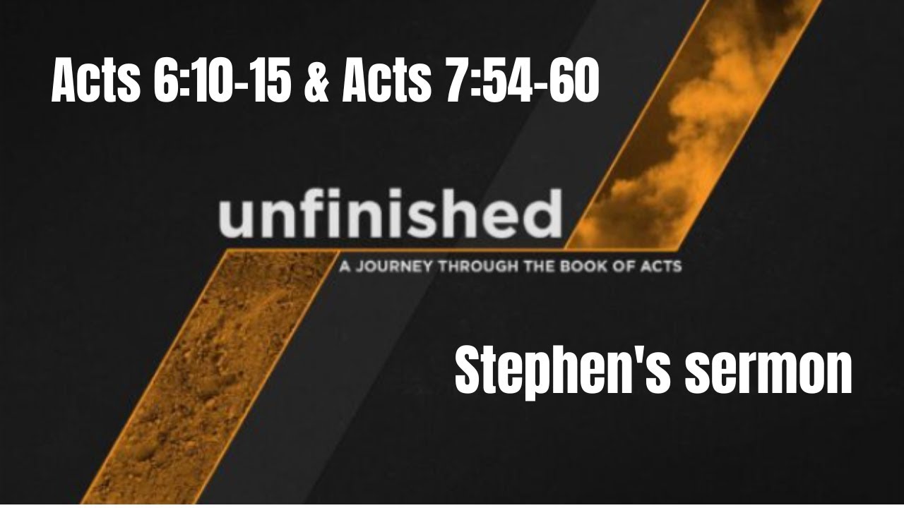 The Book of Acts - Stephen's Sermon | Pastor Rick Mandl - YouTube
