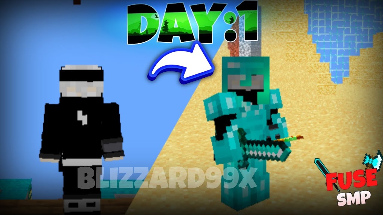 How I Become The Richest Player Of This Minecraft SMP On My First Day || Fuse SMP || Trailer ...