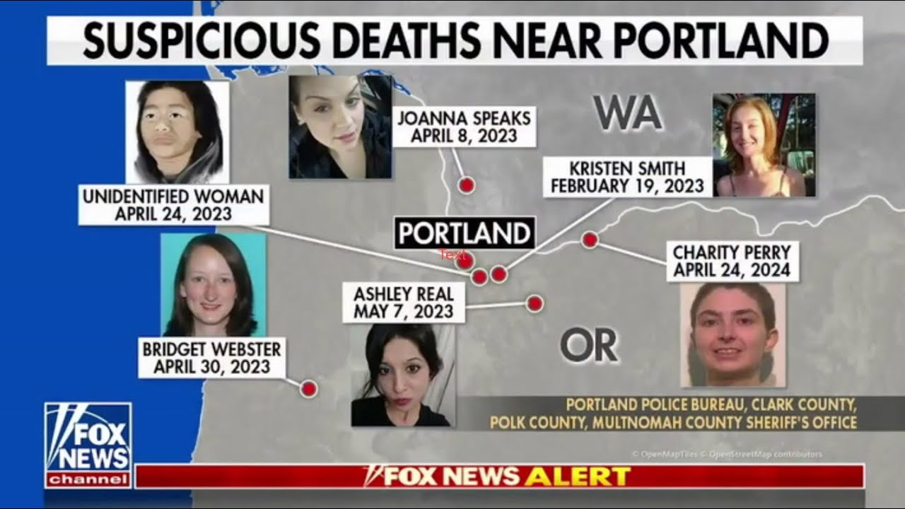 Victims Last Known Movements CONFIRMED: Alleged Portland Serial Killer ...