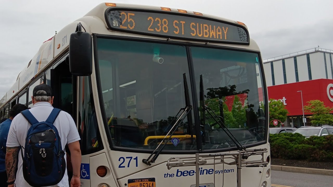 Bee-Line: 2009 Nabi 40-LFW [271] W25 Bus Ride | 5/18/2024 - YouTube