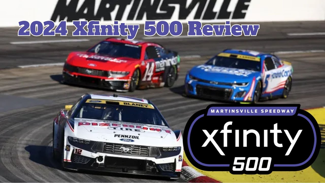2024 Xfinity 500 Review - YouTube