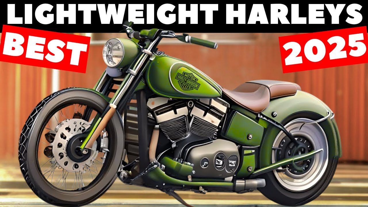 10 Best Lightweight Harley-Davidson Motorcycles For Senior Riders - YouTube