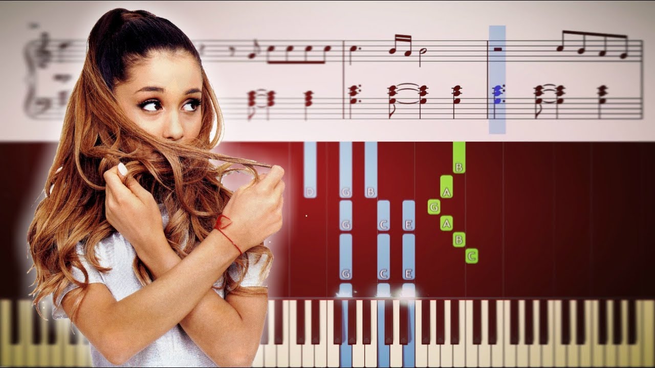 How to play 7 rings by Ariana Grande on piano - YouTube
