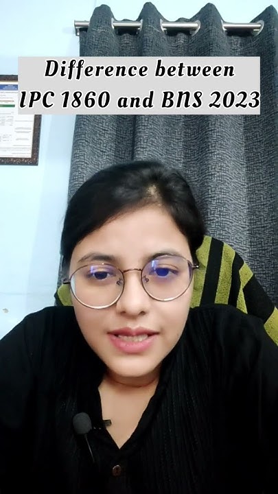 #Difference Between IPC 1860 and BNS 2023 #BNS #law #kanoon #ipc # ...