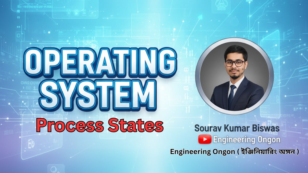 L:4 Process States in Operating System | OS Process Life Cycle with ...