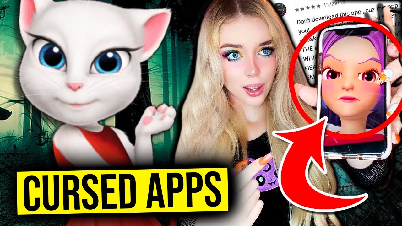 1 Hour of CURSED APPS That you Should NEVER DOWNLOAD...(*SCARY HAUNTED ...