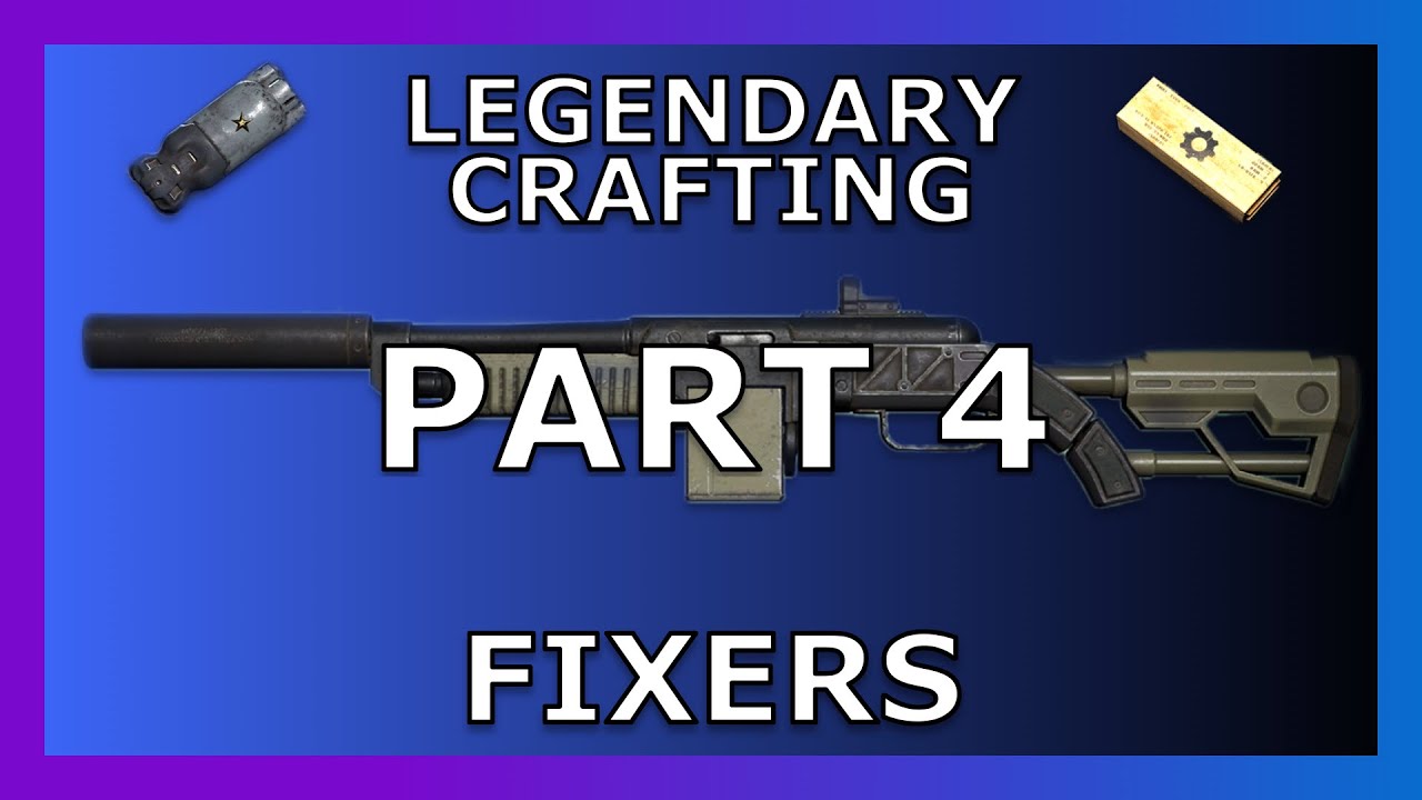 Fallout 76 - The Fixer - 10 Legendary Crafting Rerolls - PART 4 - YouTube