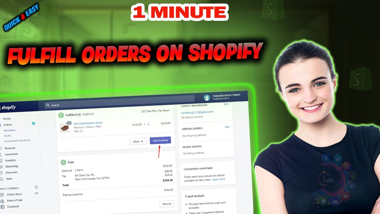 How to fulfill orders on shopify 2024 (Quick & Easy) - YouTube