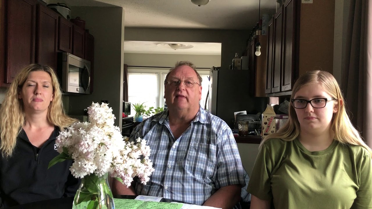 Ed Johnson & Family Time & Talent Message - YouTube