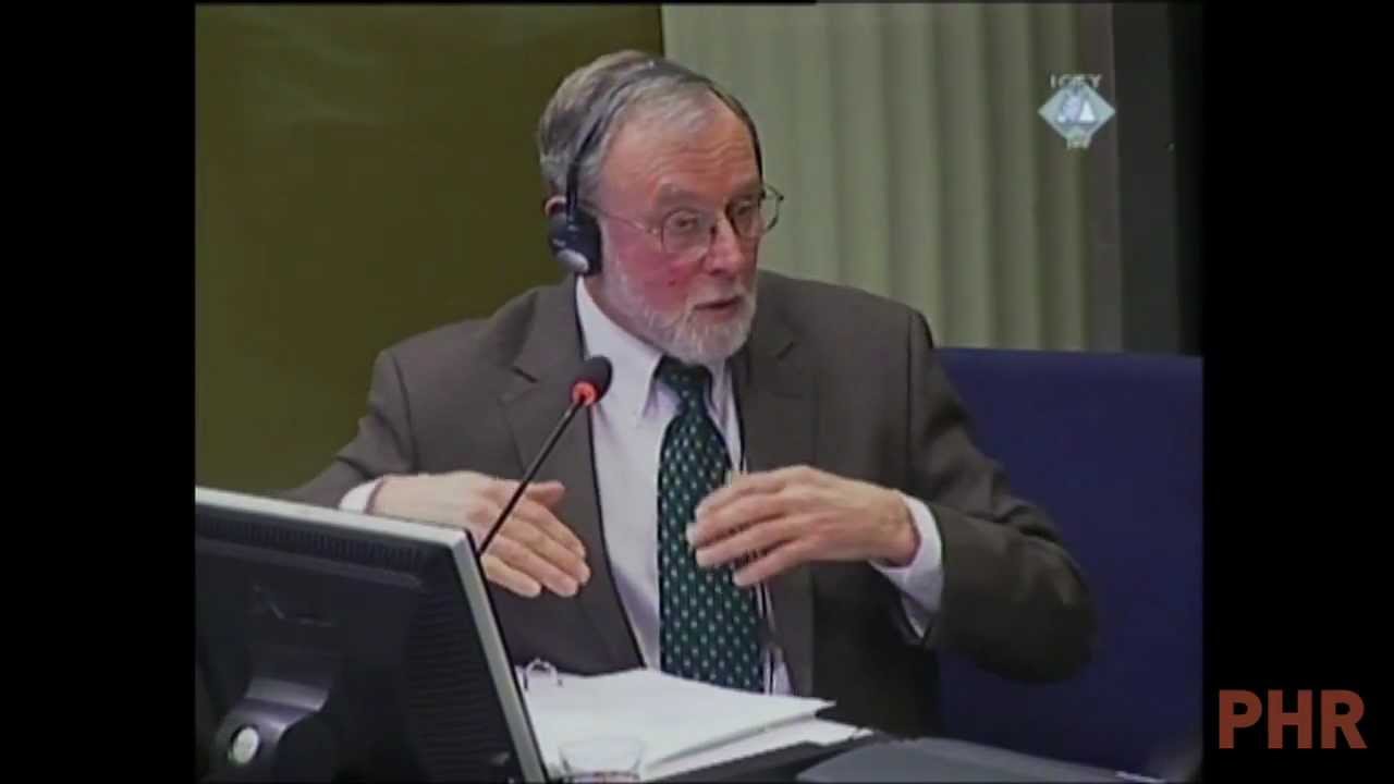 Dr. William Haglund Testifying at the Trial of Radovan Karadzic - YouTube
