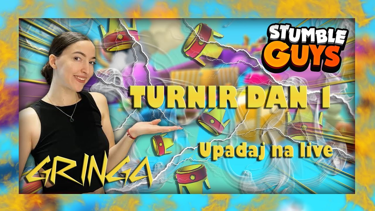 TURNIR U STUMBLE GUYS SRECNO SVIMA! - YouTube