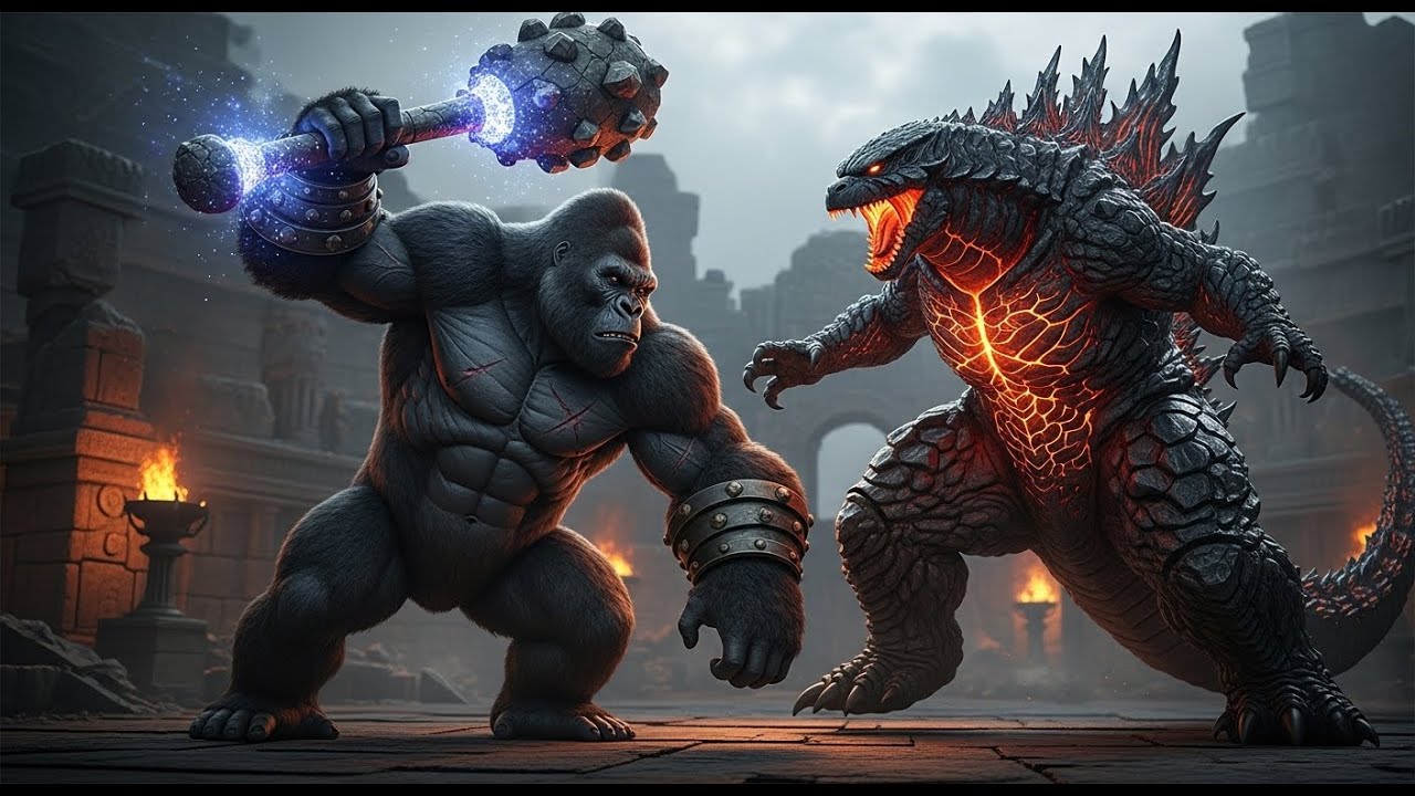 The Ultimate Showdown: gorilla vs Godzilla | results and future. # ...