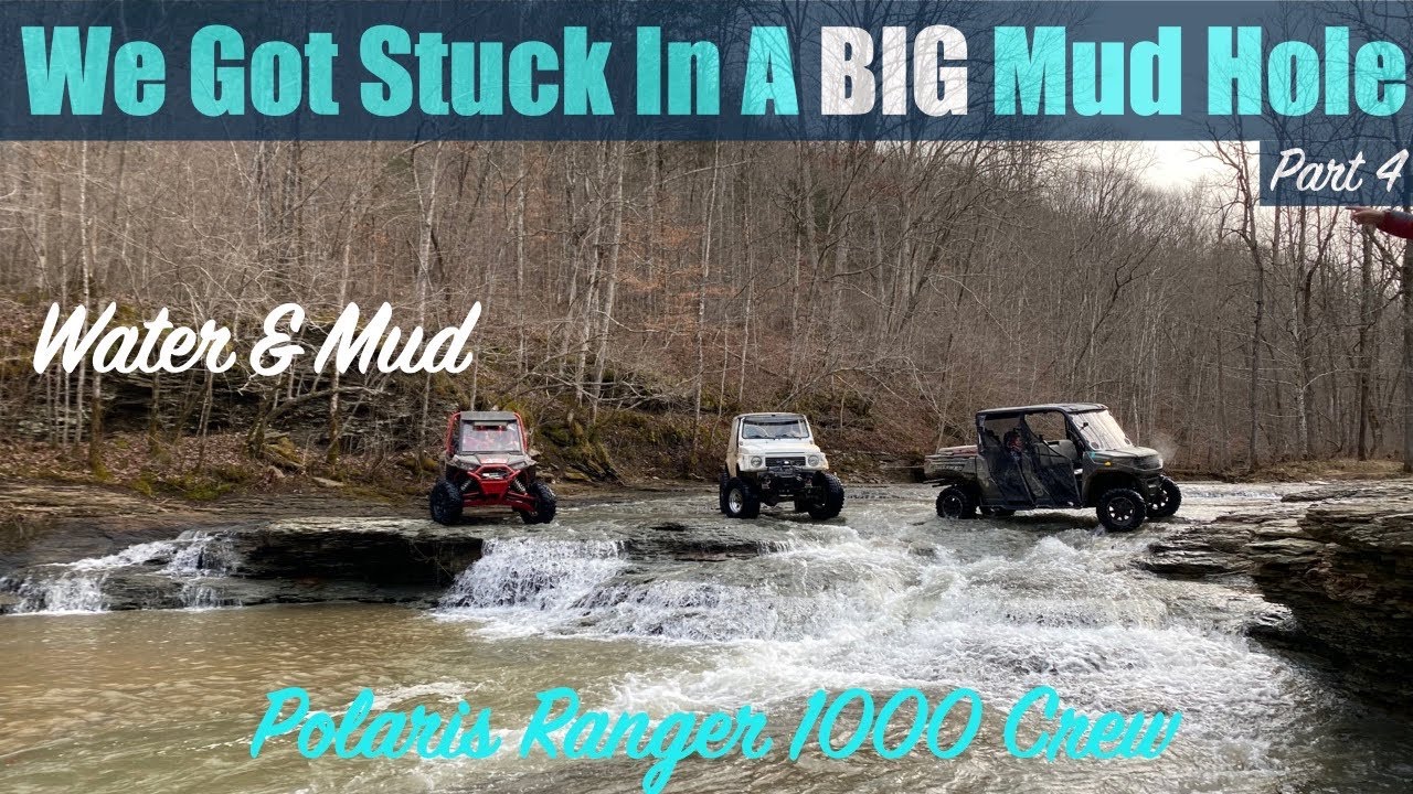 This Trail Was Fun!!!//WE GOT STUCK IN A BIG MUD HOLE - YouTube