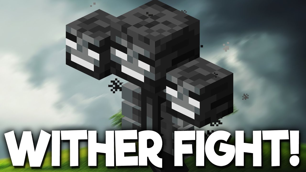 WE FINALLY BATTLE THE WITHER BOSS! - YouTube