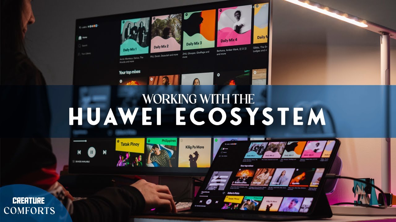 Content creation workflow with the HUAWEI ECOSYSTEM - YouTube