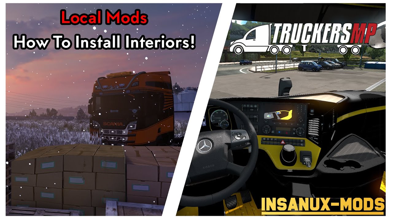 How To Install Interior Mods | TruckersMP | ETS2MP | Euro Truck ...