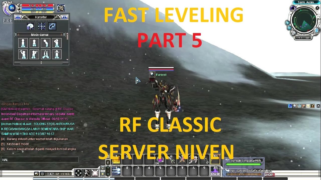FAST LEVELING RF CLASSIC Part 5 - YouTube
