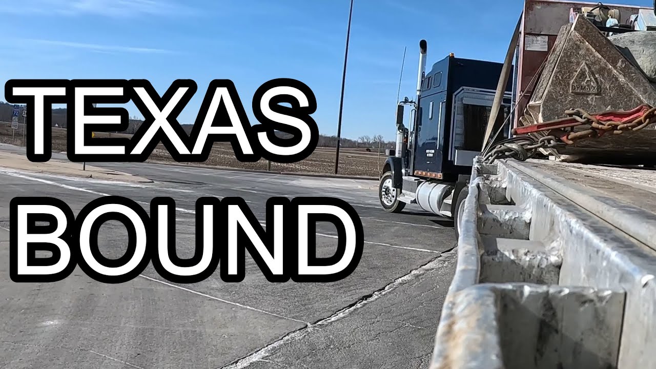 Texas Bound With Equipment - YouTube