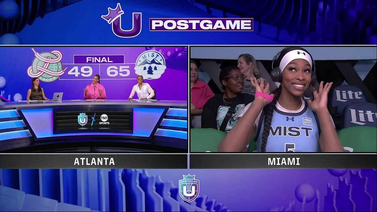 Rickea Jackson post game interview after the win | Mist vs Laces BC ...