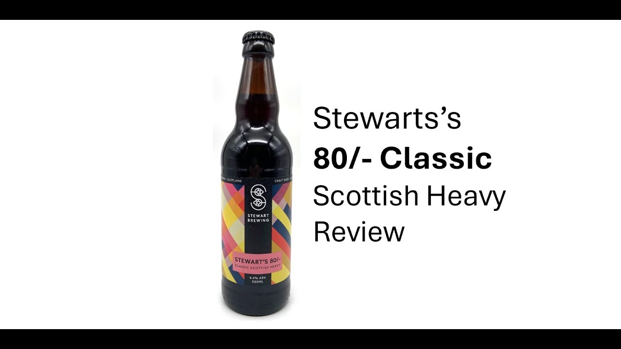 Stewarts 80/- Classic Scottish Heavy Review - YouTube