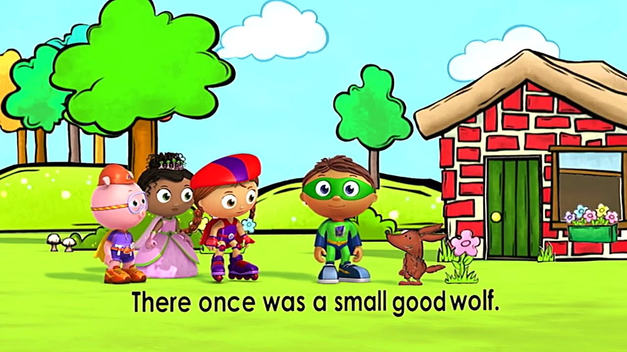 Super WHY! Clip - The Small Good Wolf (Blu-ray Test) [1080p HD, 5.1 ...