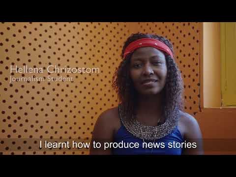 Radio Training - Hands-on Training Improves Skills of Tanzanian Journalism Students