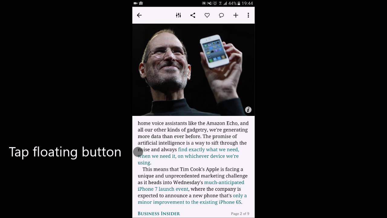 On Screen Dictionary, The best Android Dictionary app - YouTube