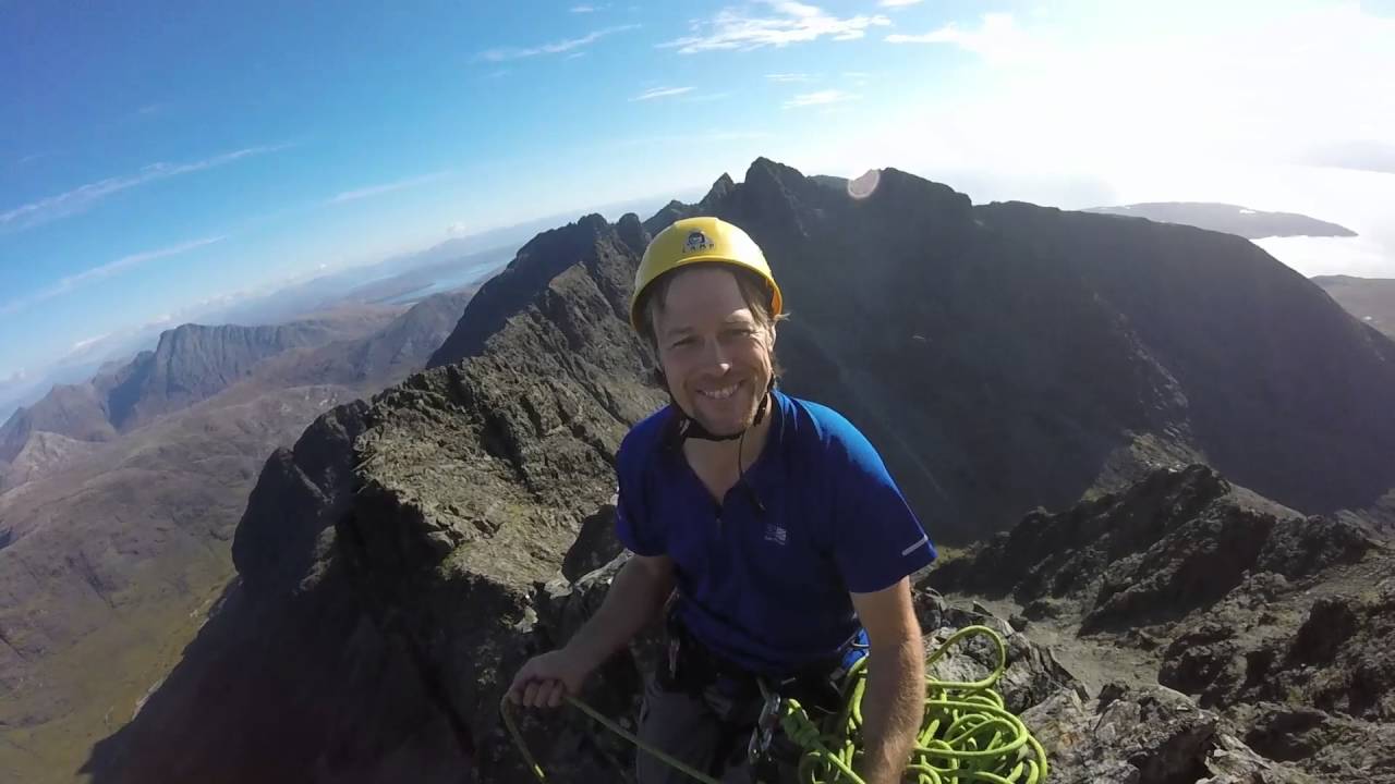 First Lead Climb - The Inaccessible Pinnacle - YouTube